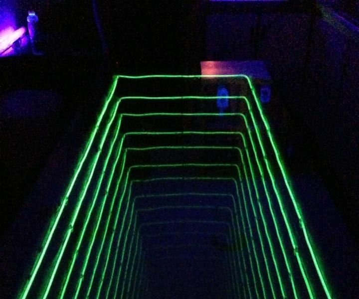 EL Wire Infinity Pong Table : 5 Steps (with Pictures) - Instructables