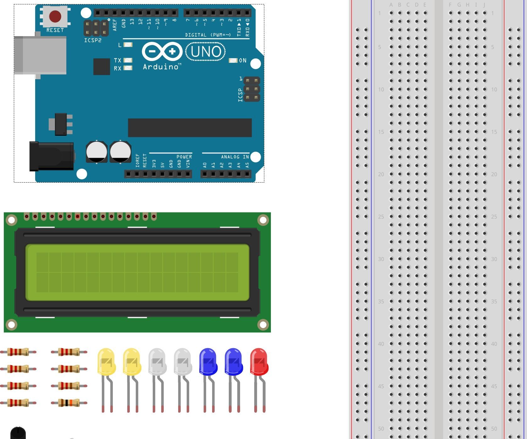 LED Dice With LCD Display : 12 Steps - Instructables