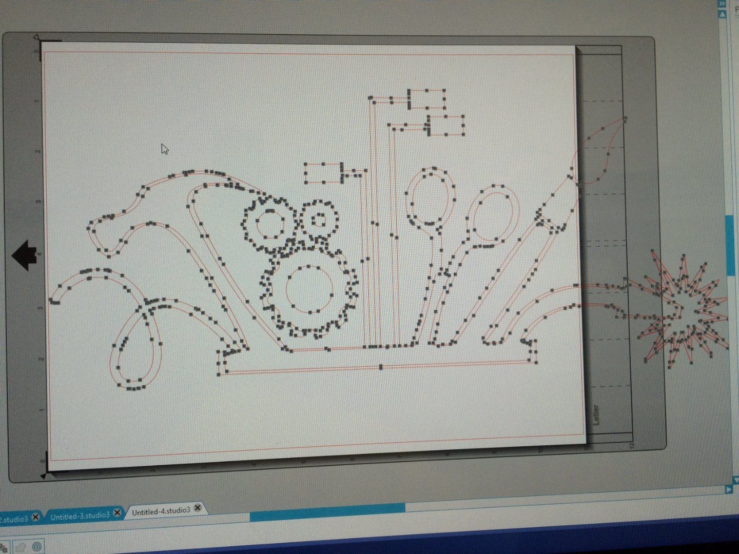 Robot Logo for Cornhole Game Using Silhouette Portrait : 9 Steps ...