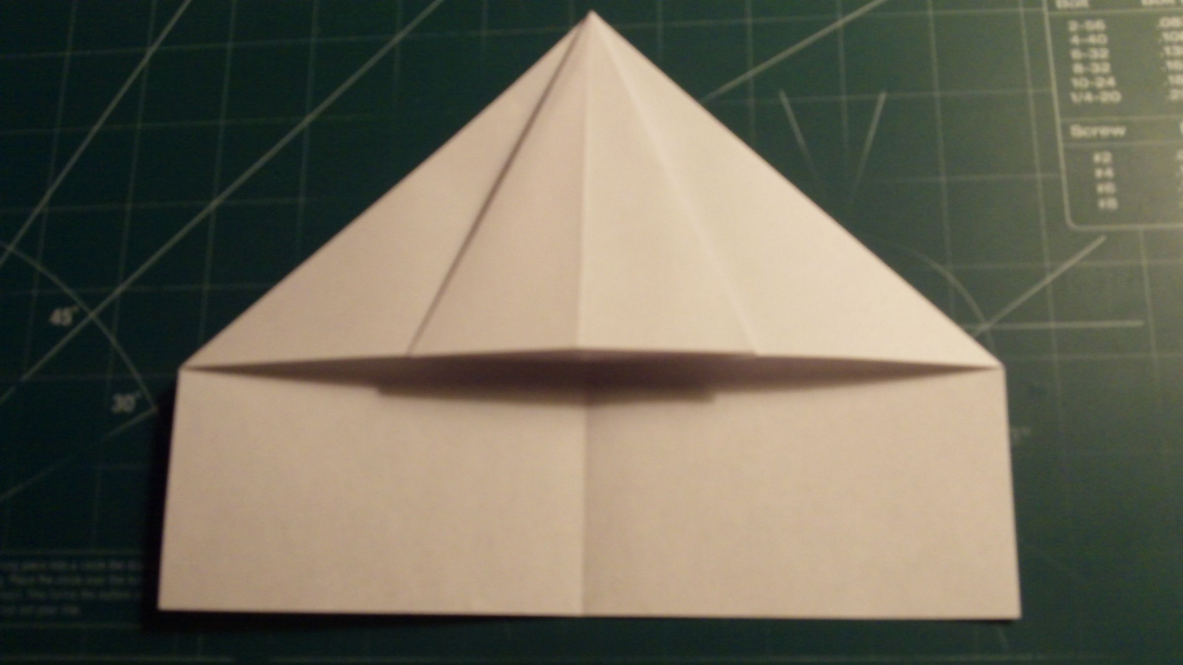 How to Make the Falcon Paper Airplane : 8 Steps - Instructables