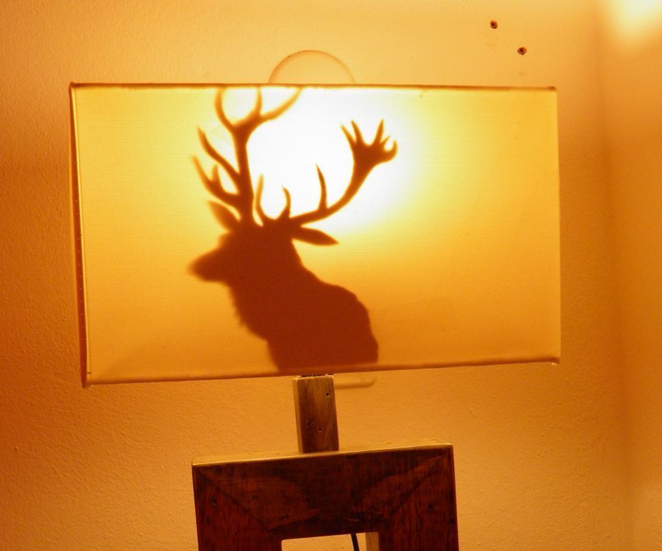 Jazz Up a Lamp With a Deer : 4 Steps - Instructables