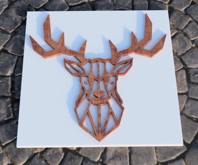 CNC Reindeer Decoration (Hangable) : 9 Steps - Instructables