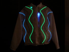 How to Add EL Wire to a Coat or Other Garment : 10 Steps (with Pictures ...