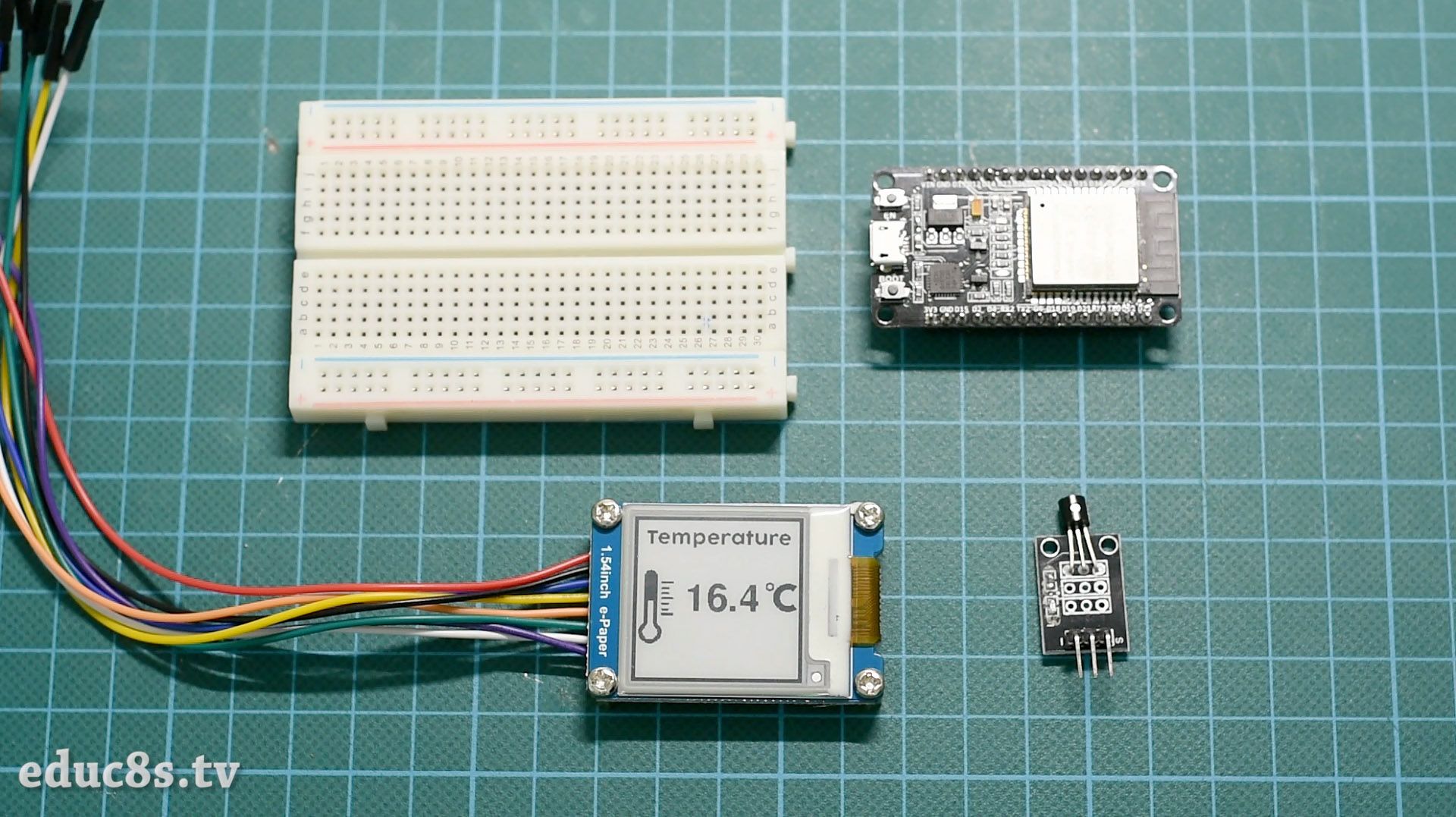 ESP32 E-Paper Thermometer : 7 Steps (with Pictures) - Instructables