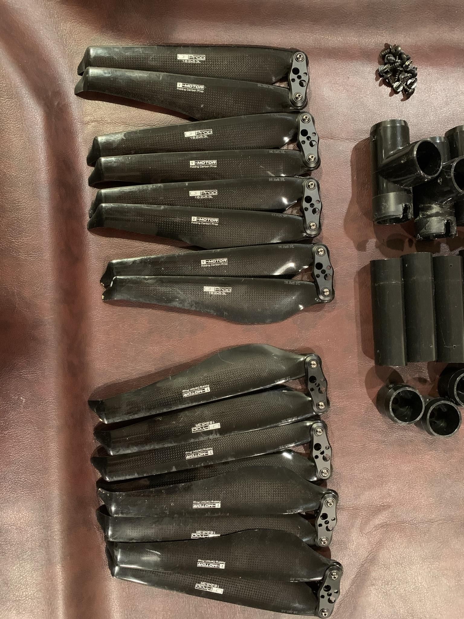 PVC Octocopter Drone Frame With Folding Arms : 10 Steps (with Pictures ...