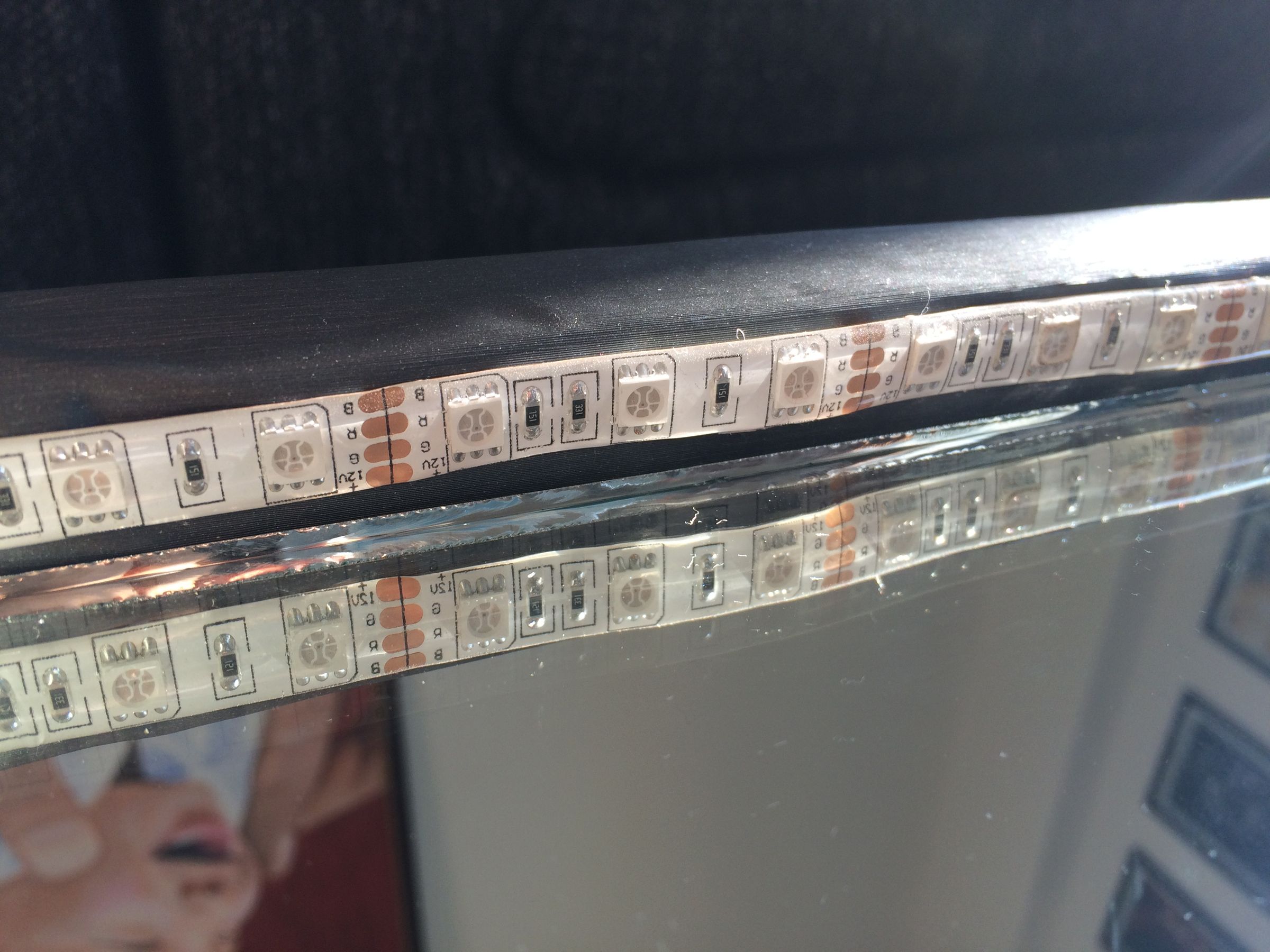 Infinity Mirror Table - the Easy Version : 6 Steps (with Pictures ...