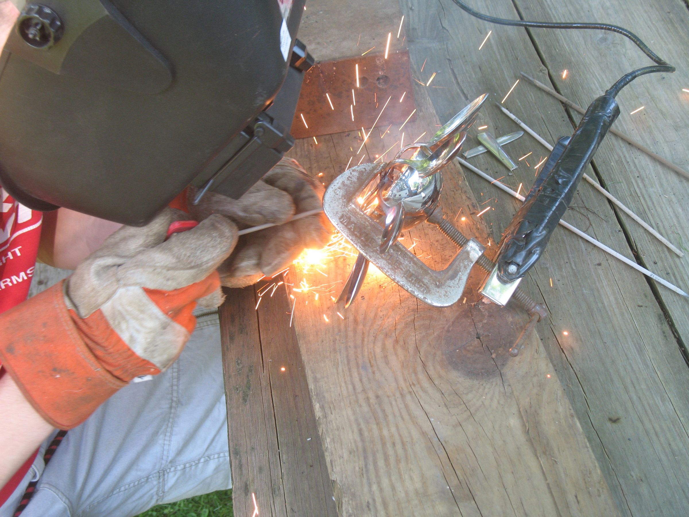 Weld a Spoon Flower! : 5 Steps (with Pictures) - Instructables