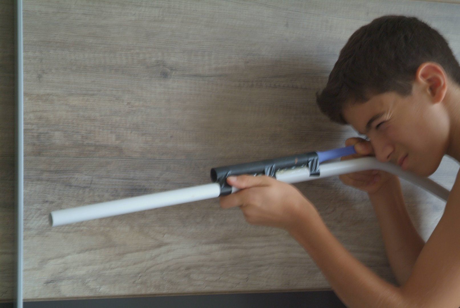 Strong Easy Gun Made of Pipes : 4 Steps - Instructables