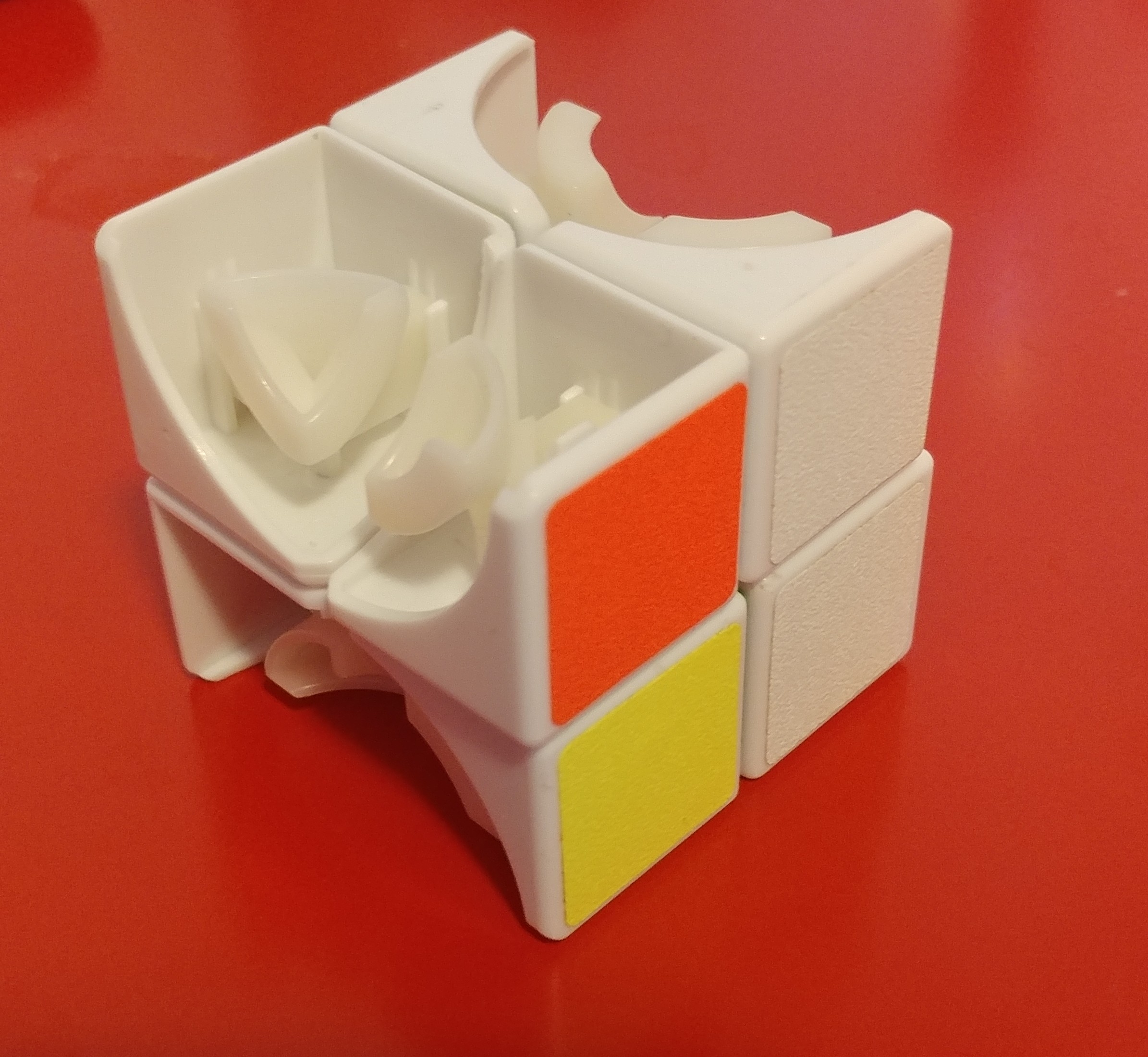 Rubix Cube Flower : 4 Steps (with Pictures) - Instructables