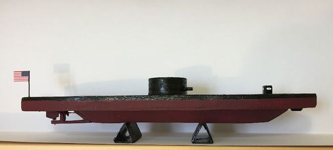 A Cardboard Model of the USS Monitor : 12 Steps (with Pictures ...