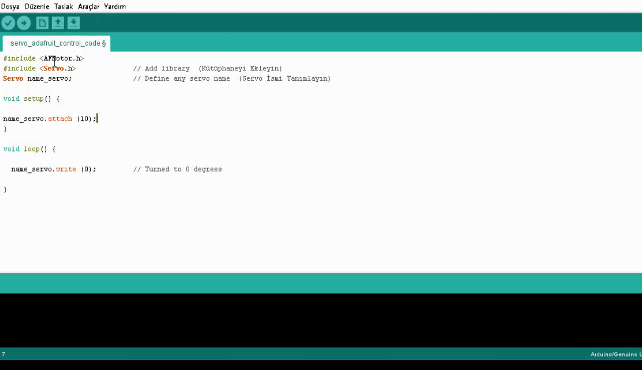 Arduino : How to Control Servo Motor With Motor Shield : 5 Steps (with ...