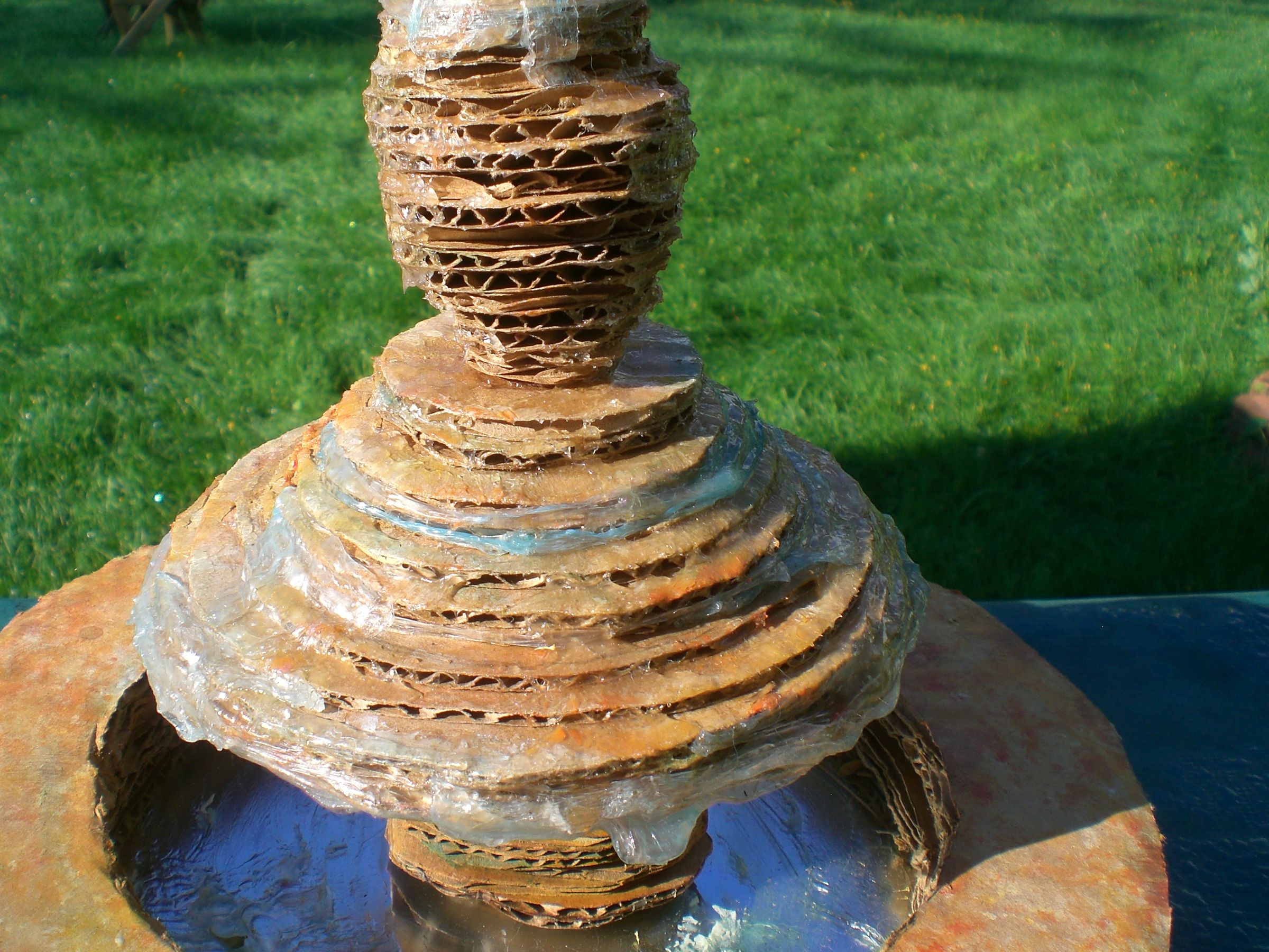 Cardboard Fountain : 5 Steps - Instructables
