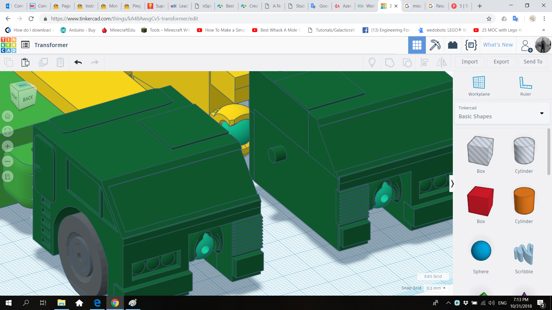 Creating a Transformer With Tinkercad : 15 Steps (with Pictures) - Instructables