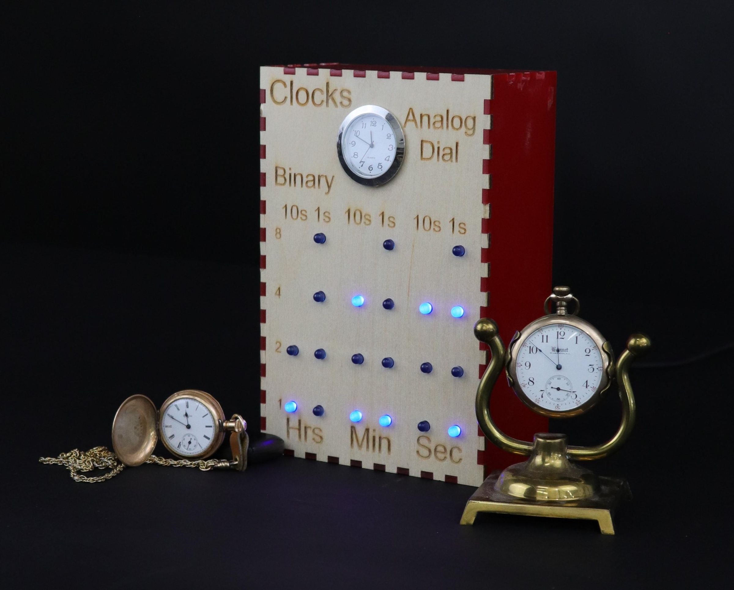 Binary-Analog Dial-Retrograde Clock or the BAD-R Clock or the Rosetta ...