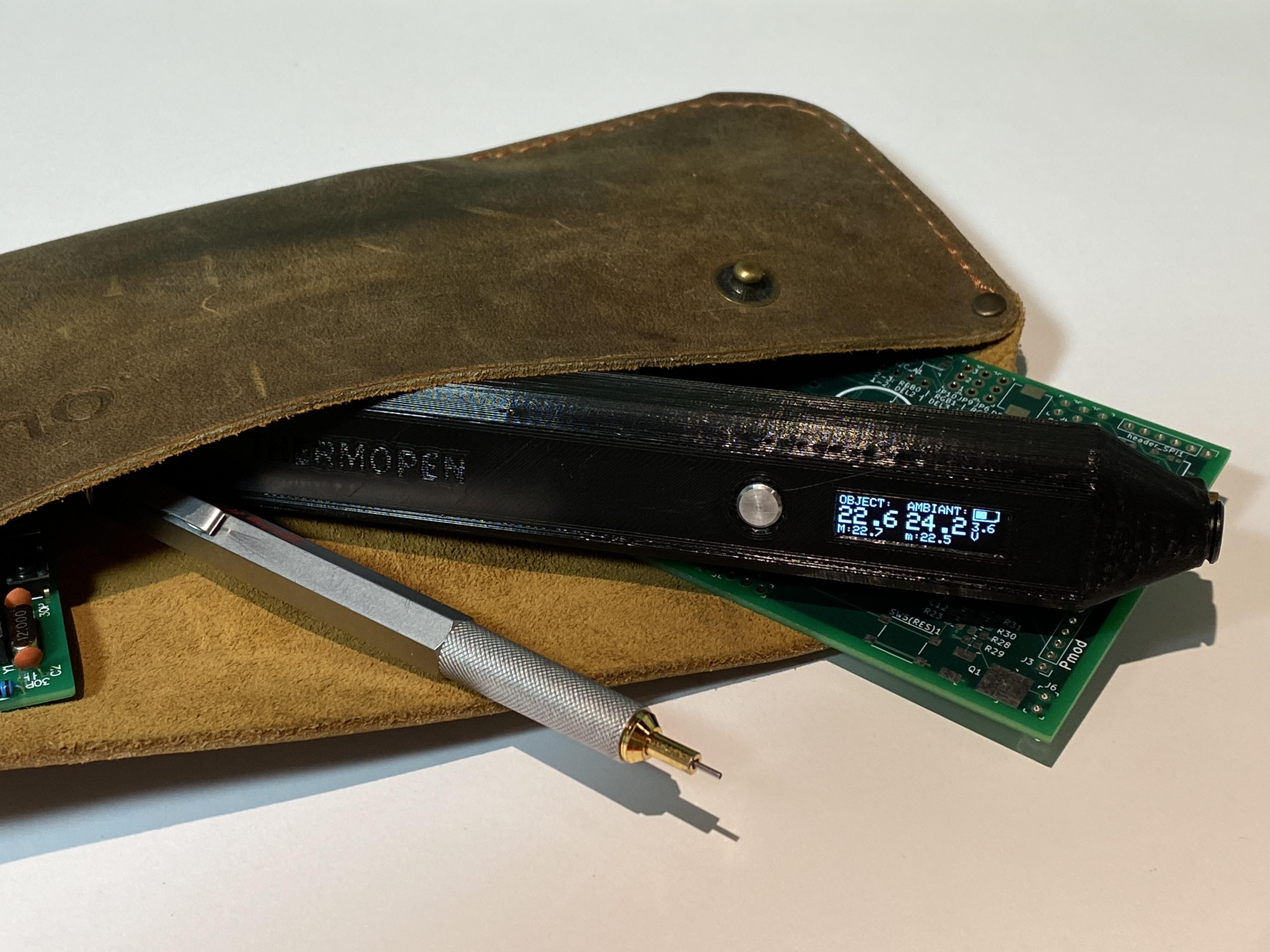 Infrared Thermometer Pen : 9 Steps (with Pictures) - Instructables