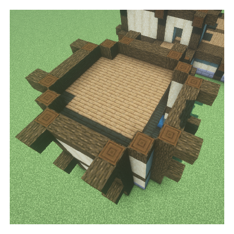 Minecraft Papercraft Mini House