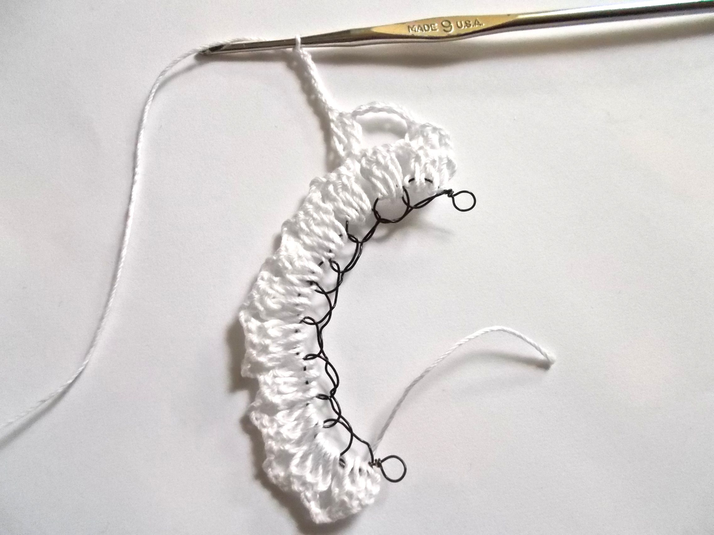 Mixed Media Crochet: Festoon Pendant : 11 Steps (with Pictures ...