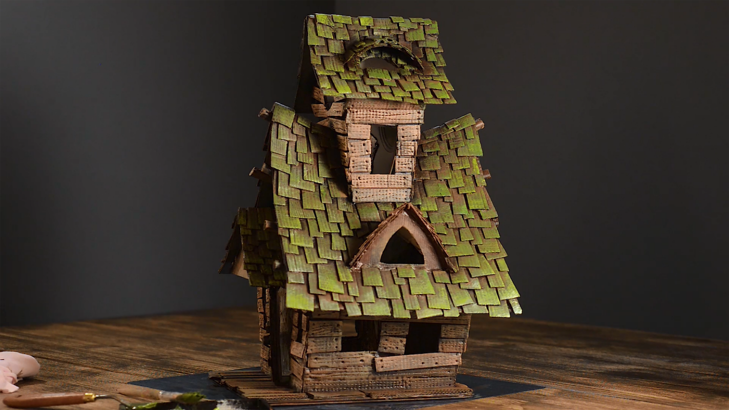 Witch House Using Cardboard : 5 Steps (with Pictures) - Instructables