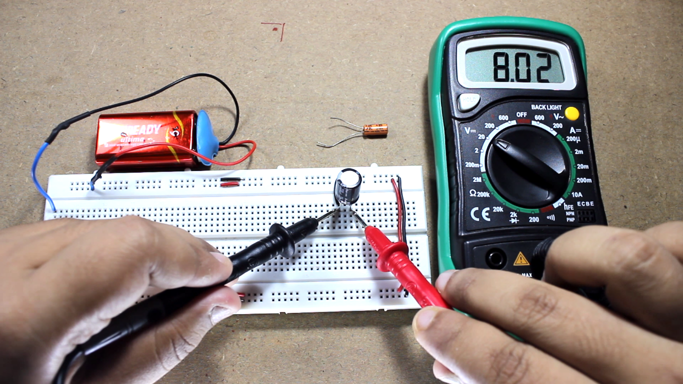 How to Test a Capacitor by Using Multimeter : 3 Steps - Instructables