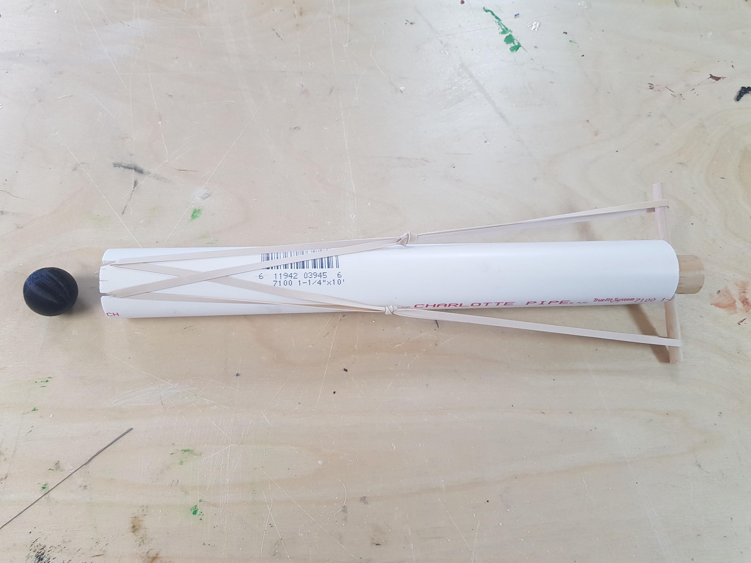 Rubber Band Ball Launcher : 7 Steps (with Pictures) - Instructables