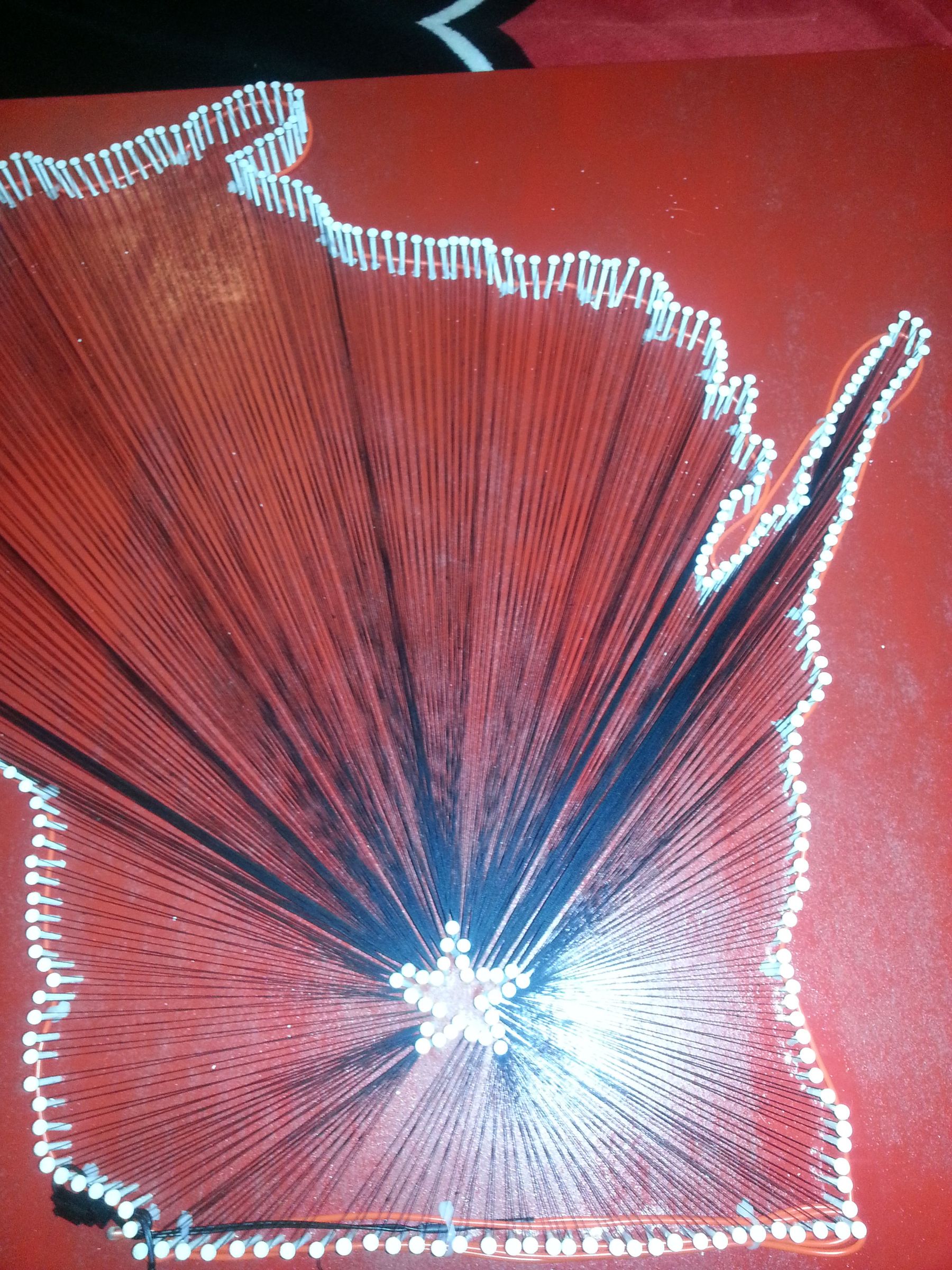 Wisconsin State String Art : 4 Steps - Instructables