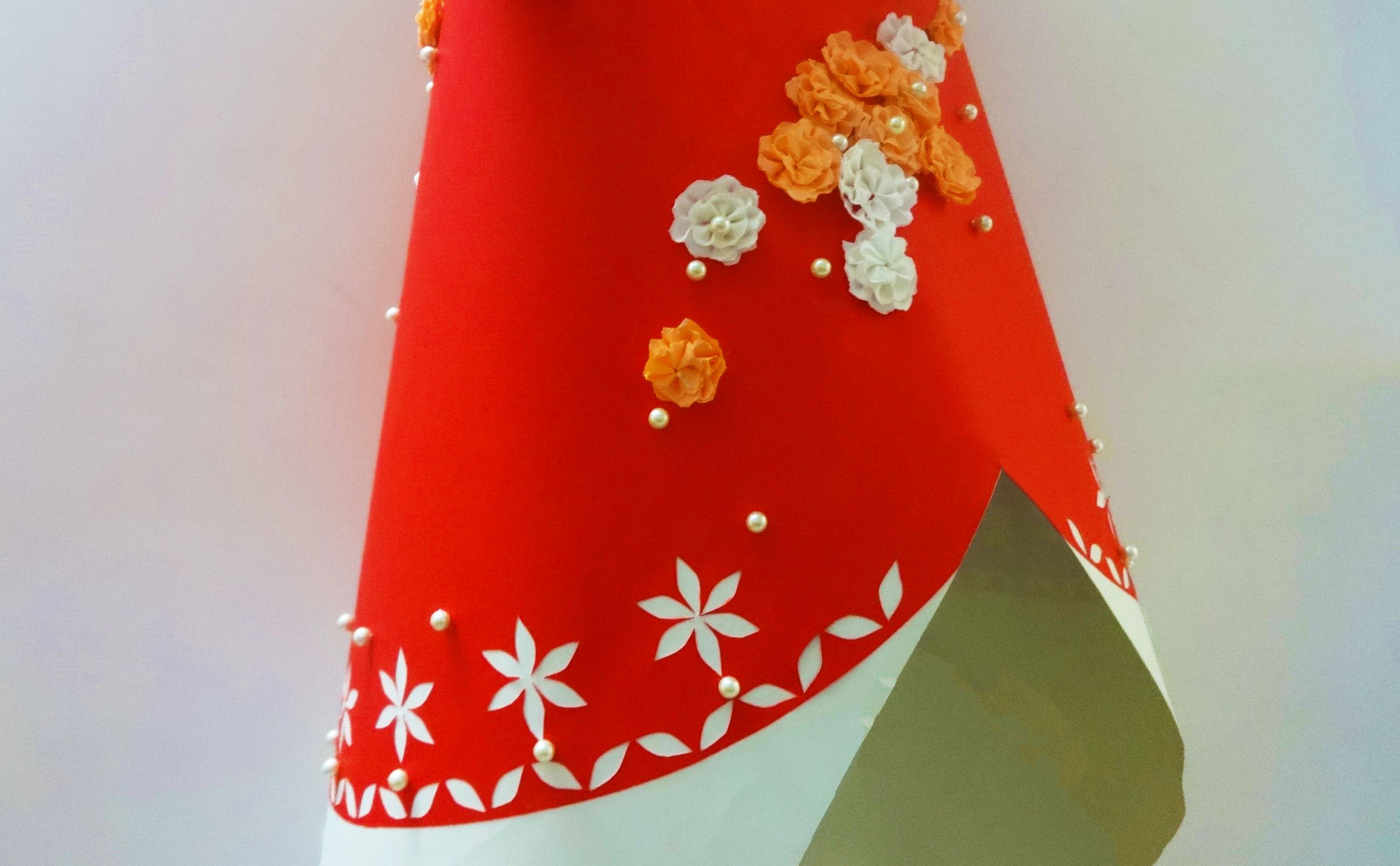 DIY Full-sized Dress, Made Entirely Out of Paper! : 14 Steps ...