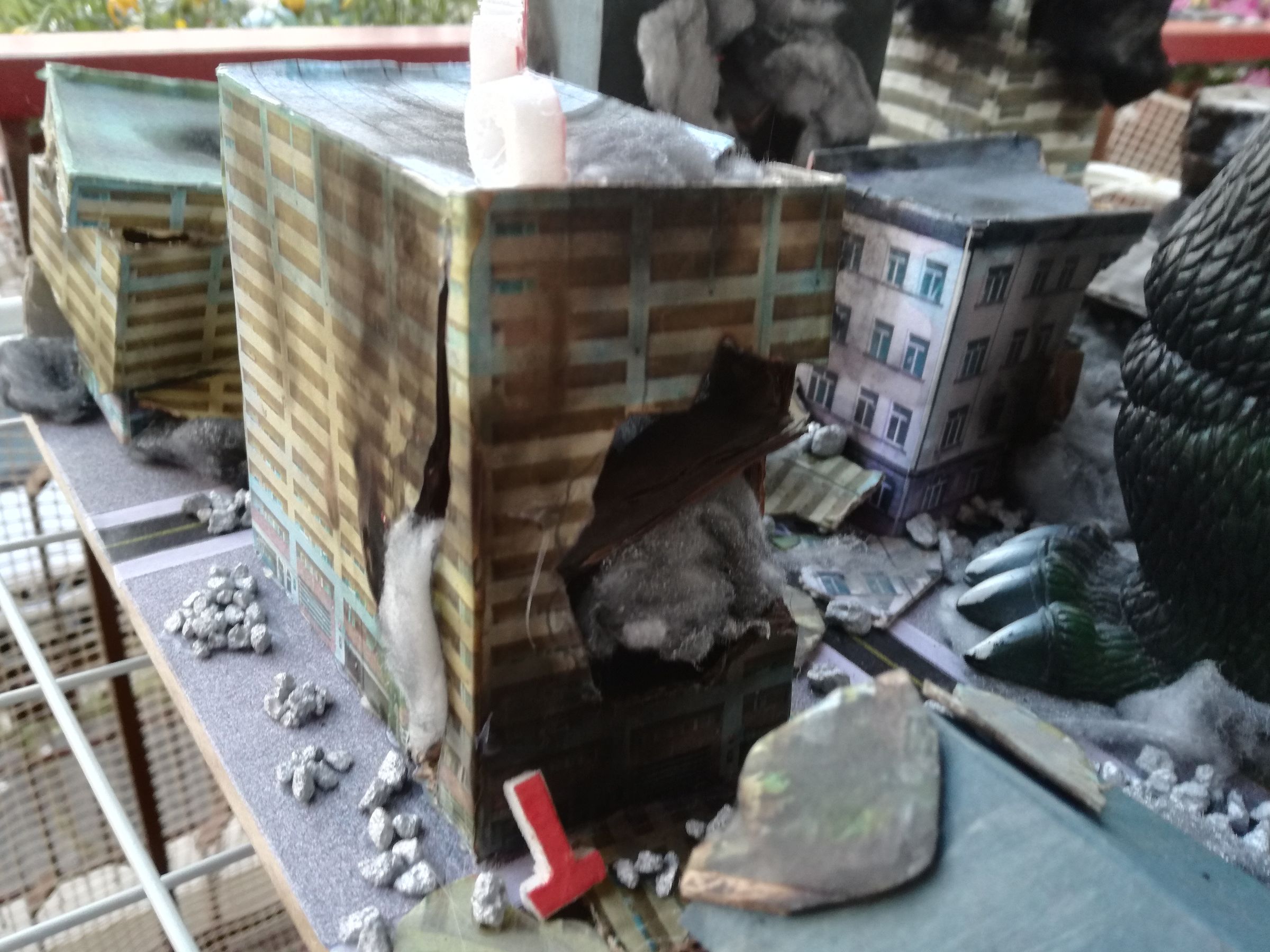 Cardboard Godzilla Diorama and Google Street View : 4 Steps - Instructables