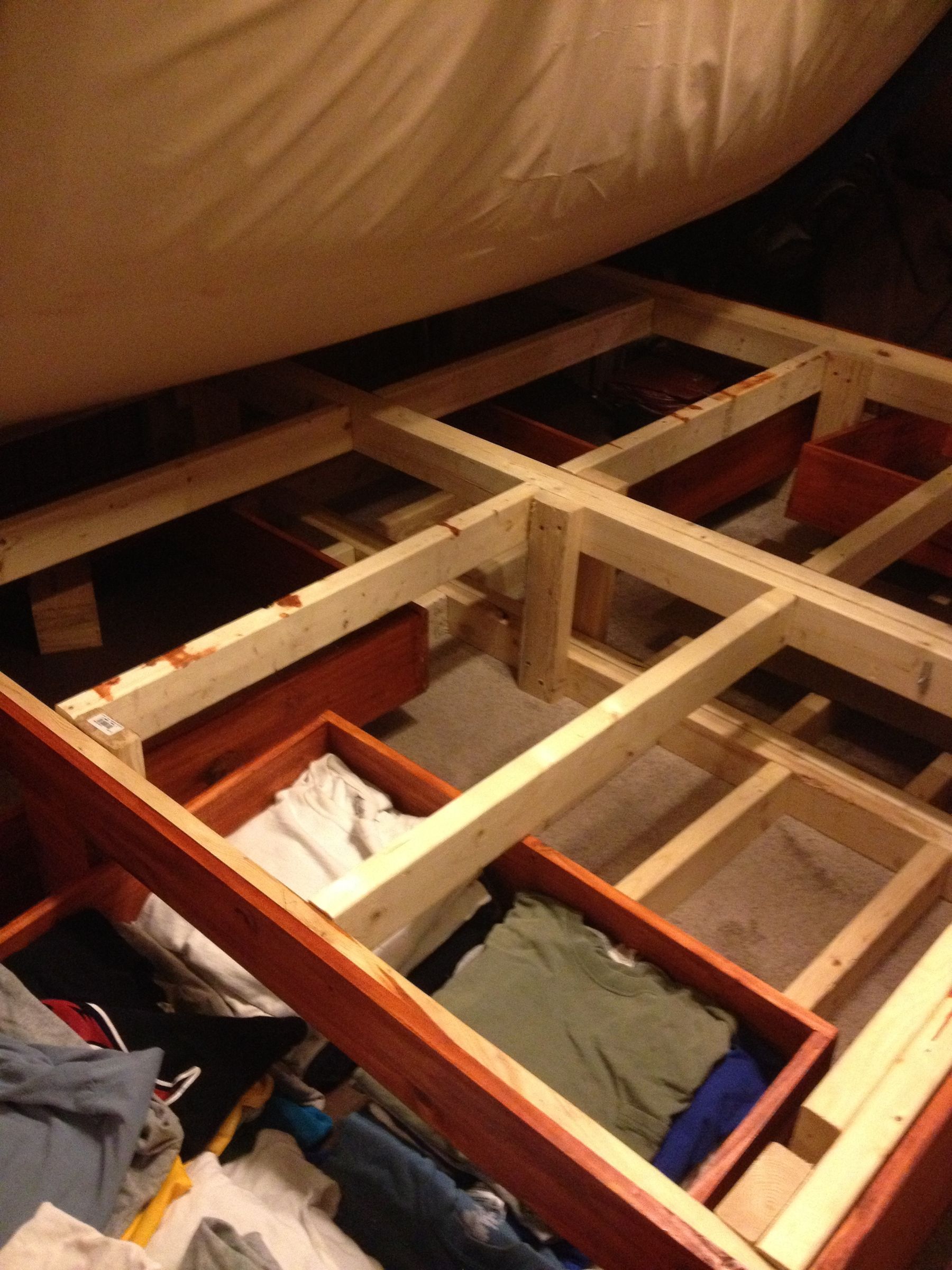 Bed Frame With Storage : 5 Steps - Instructables