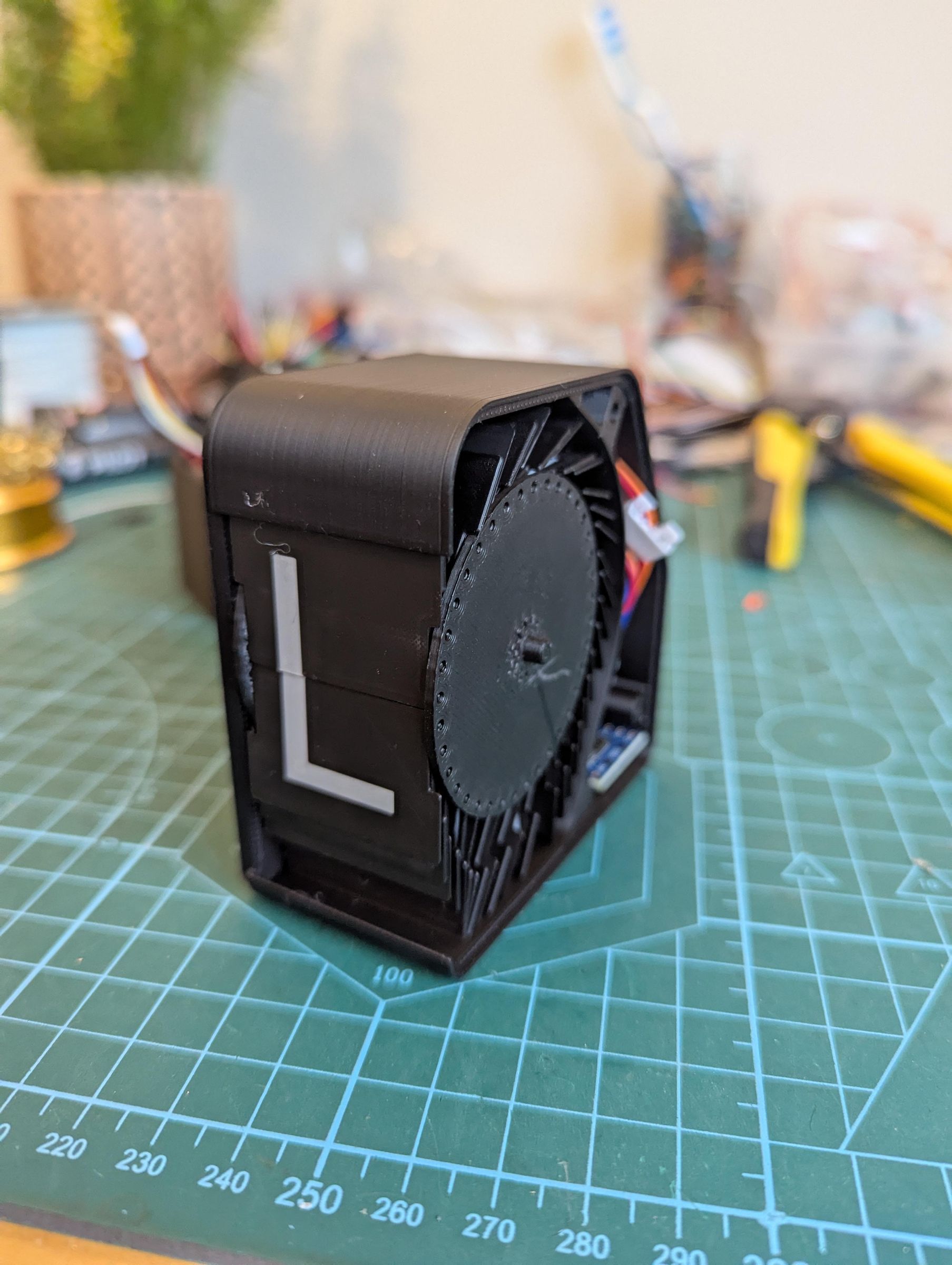 Split Flap Display - (3D Printed, Modular, Compact & Enclosed, With Web Interface) : 7 Steps ...