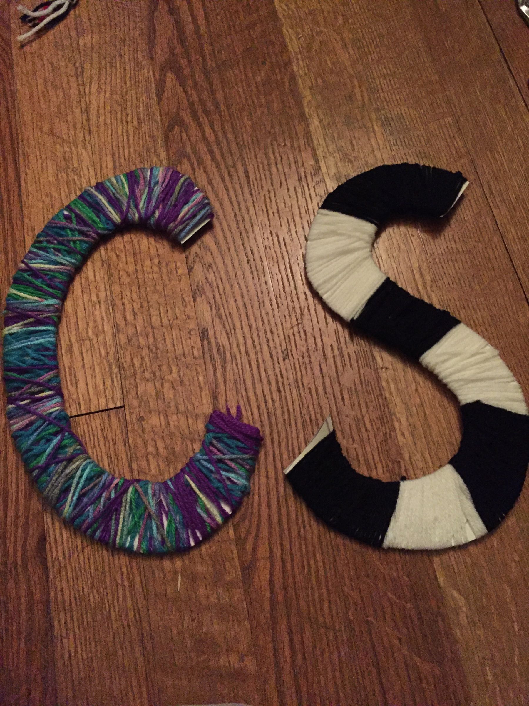 Yarn Wrapped Letters : 4 Steps (with Pictures) - Instructables