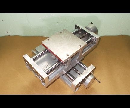Homemade Vertical Milling Machine DIY X Y Slide Base Projects ...