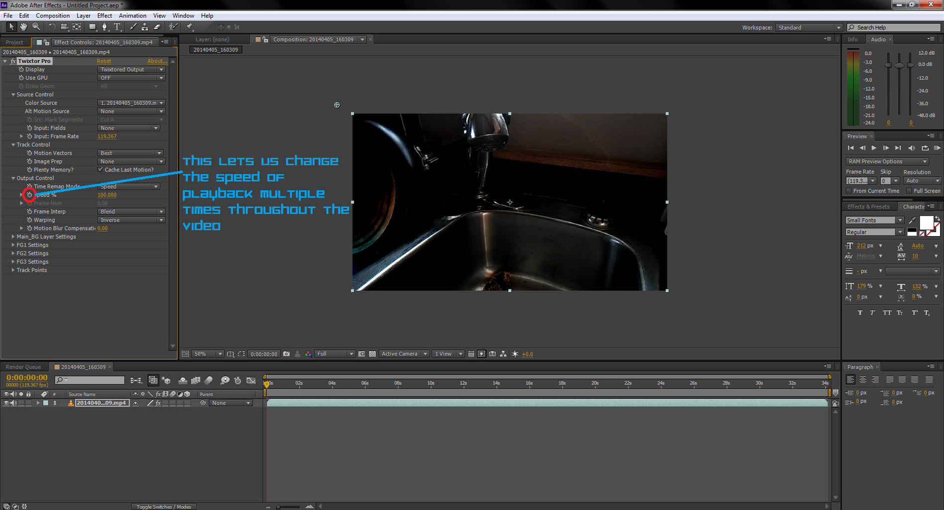 How To Do Extreme Slow Motion After Effects 5 Steps Instructables How To Do Extreme Slow Motion After Effects 5 Steps Instructables