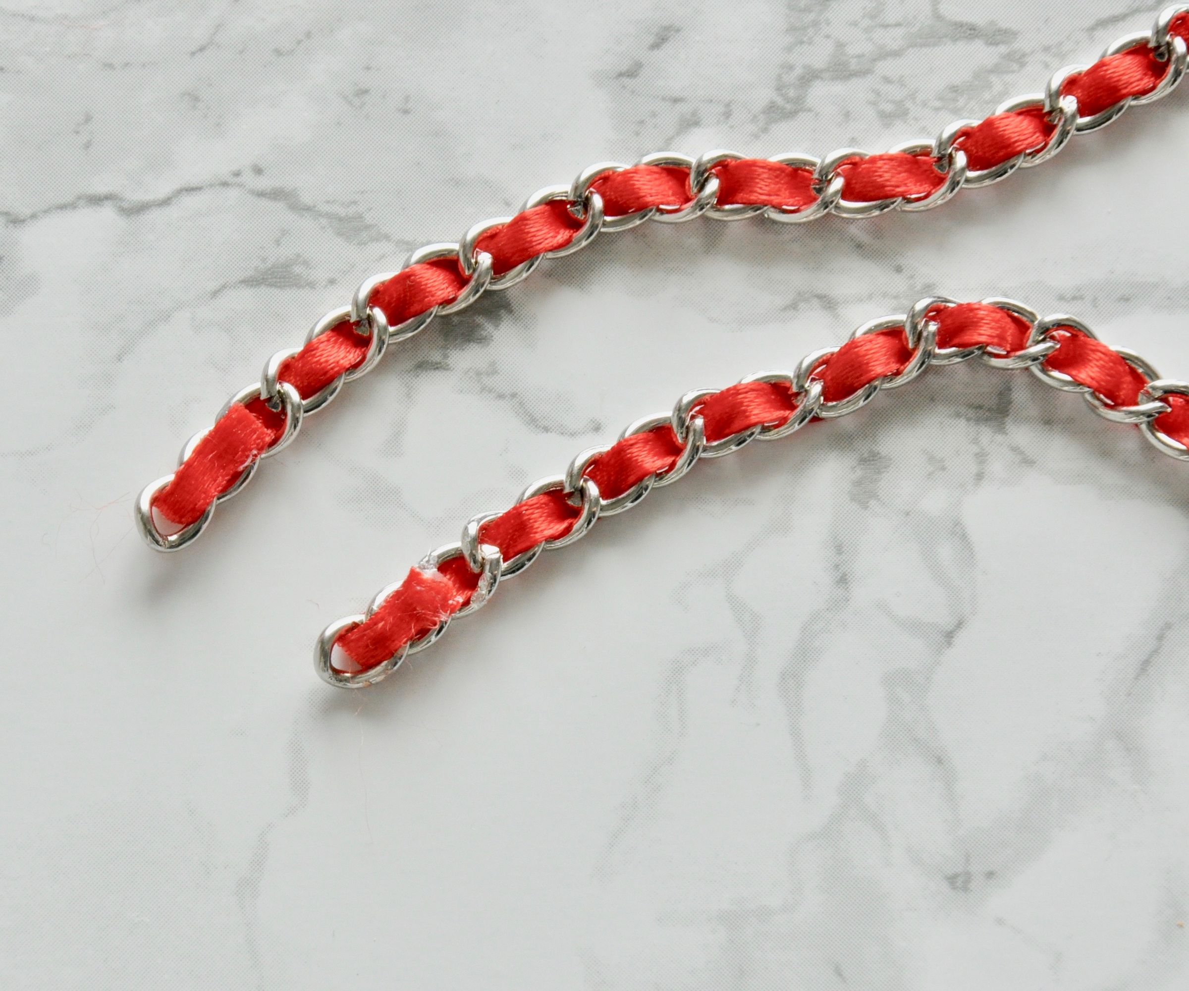 Ribbon Chain Necklace : 7 Steps (with Pictures) - Instructables