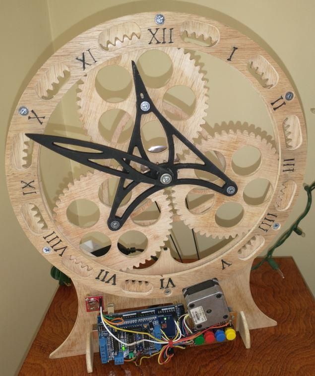 Planetary Gear Clock : 6 Steps (with Pictures) - Instructables
