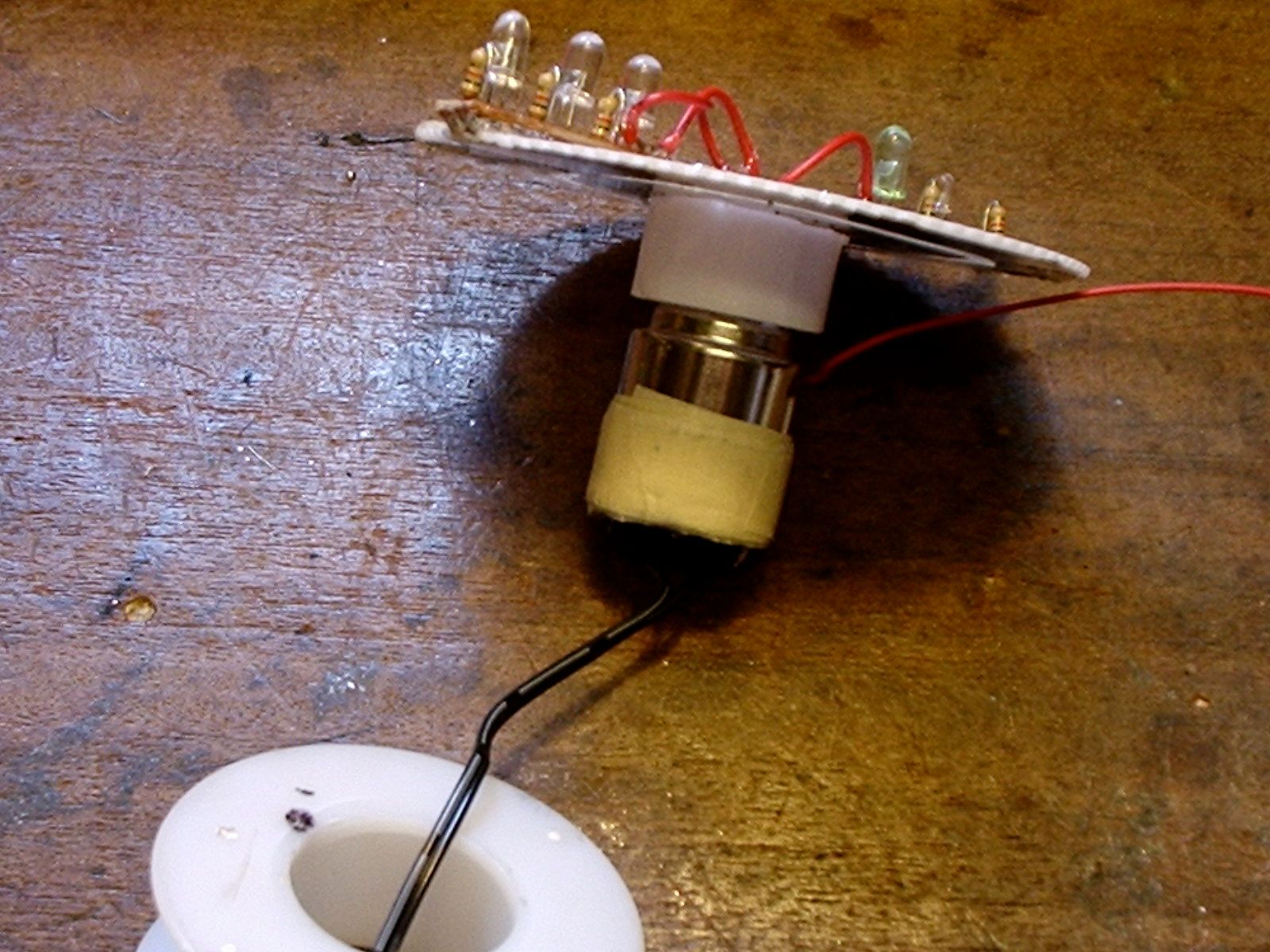 How to Build This Amazing Spinning Rainbow Light Wheel!!! : 10 Steps ...