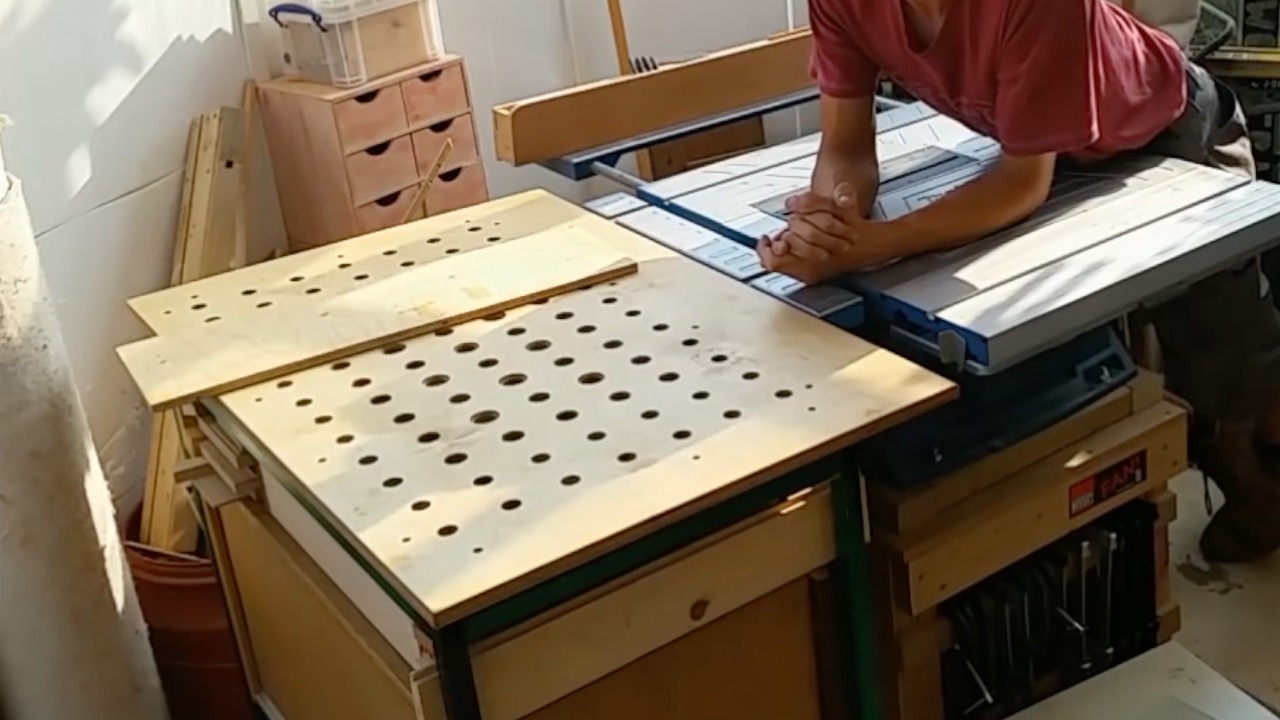 Easy Workshop Down Draft Sanding and Outfeed Table. : 9 Steps (with ...