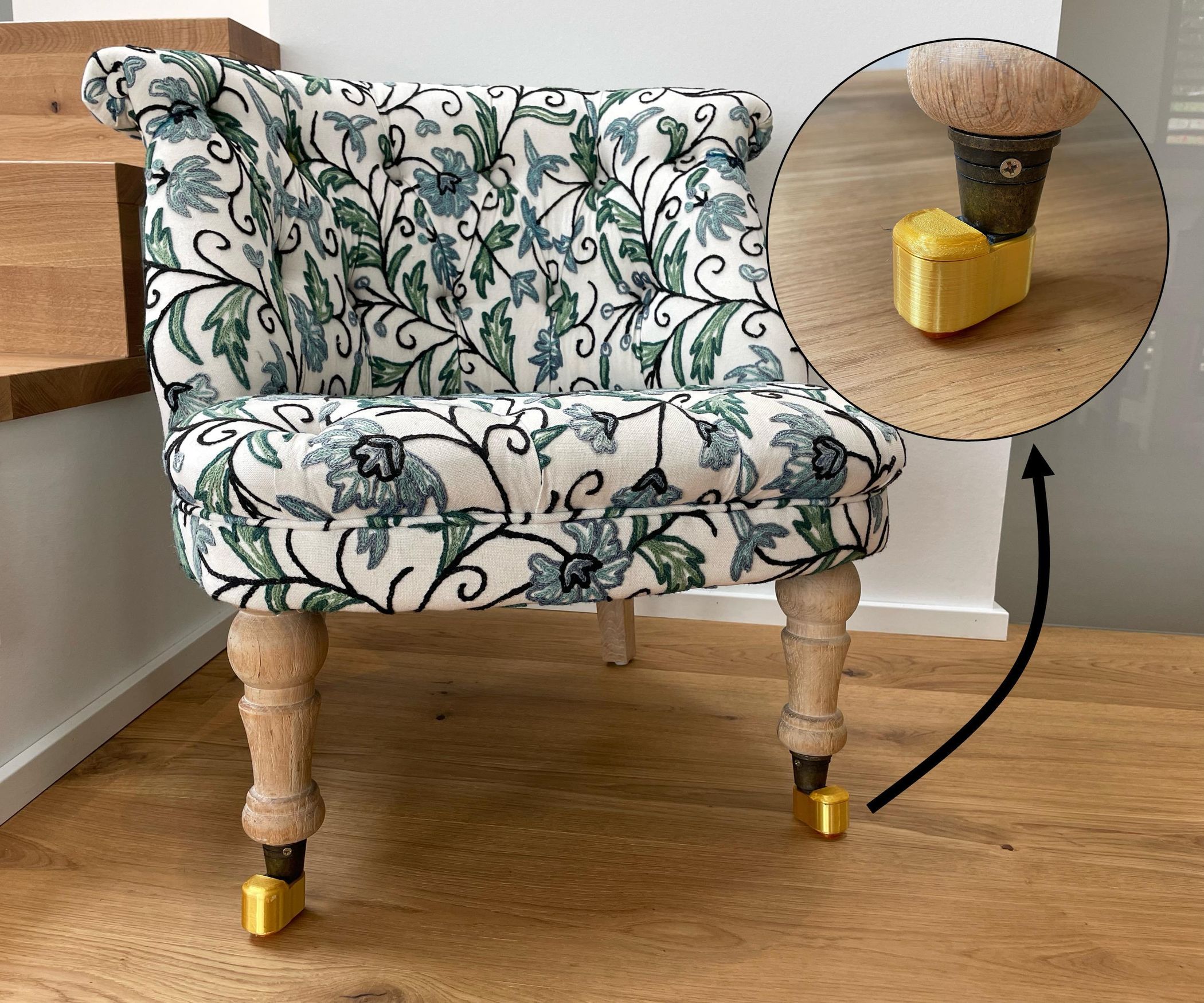 Creating Custom Castor Wheel Covers : 15 Steps (with Pictures ...