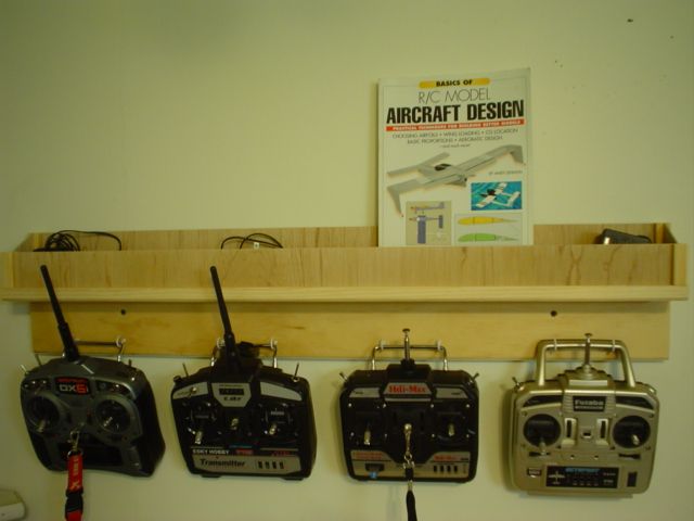 Radio Control Transmitter Rack : 7 Steps - Instructables