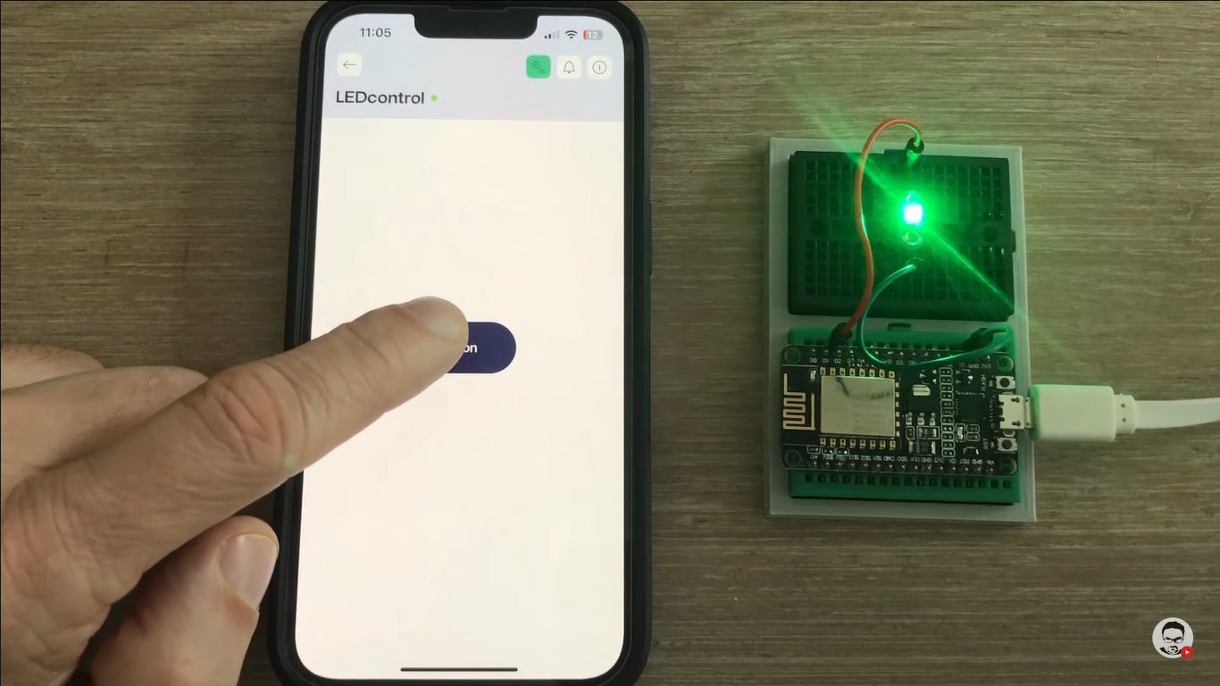 IoT Made Easy: ESP8266 + Blynk App to Control LED Remotely : 8 Steps ...