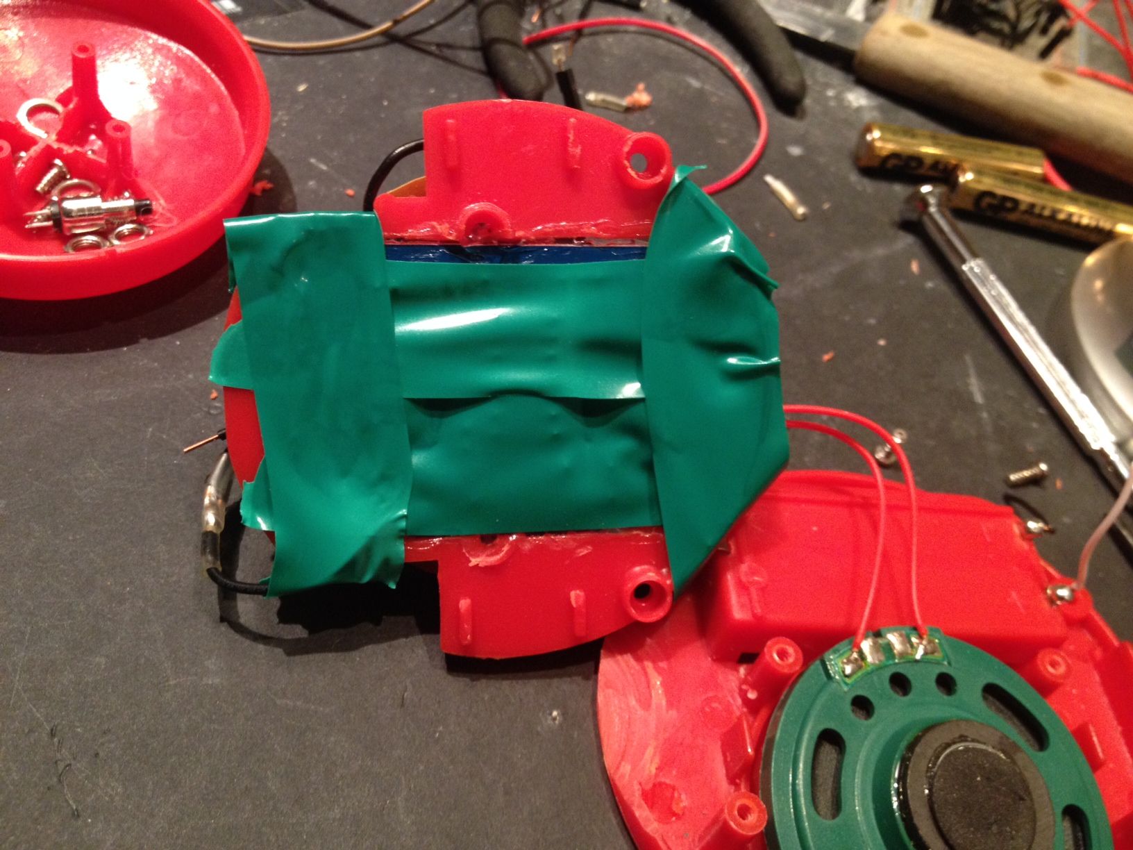 DIY "Anything" Staples Easy Button (voice Recording) : 7 Steps ...