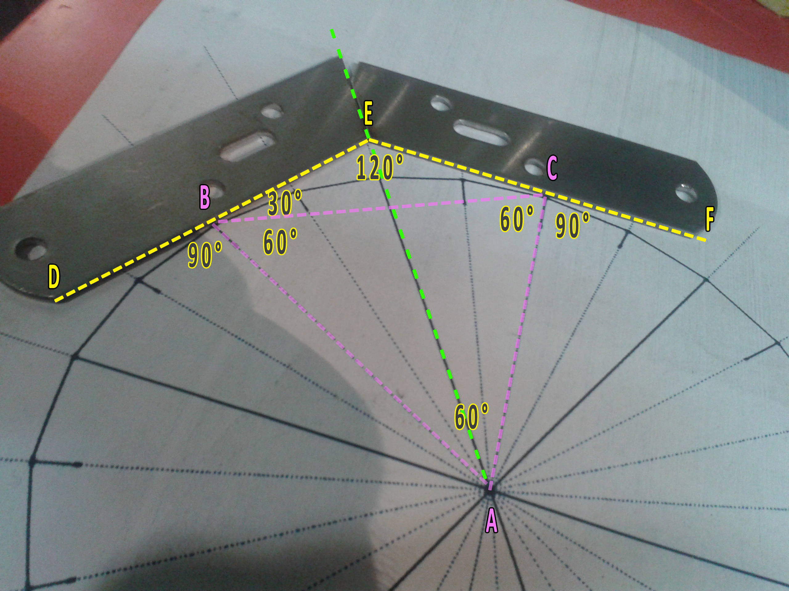 DIY Circle Center Finder Tool, Stainless Steel Made : 4 Steps (with ...