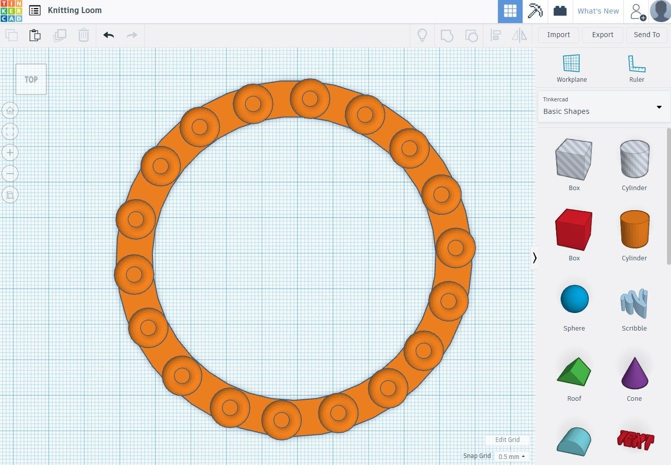 3D-Printed Loom Knit Scarf : 11 Steps (with Pictures) - Instructables