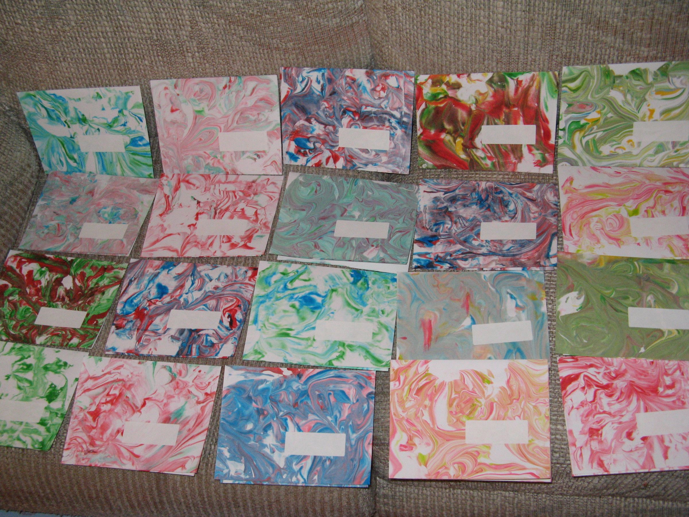 Shaving Cream N Dyes Envelopes and Notecards - Instructables