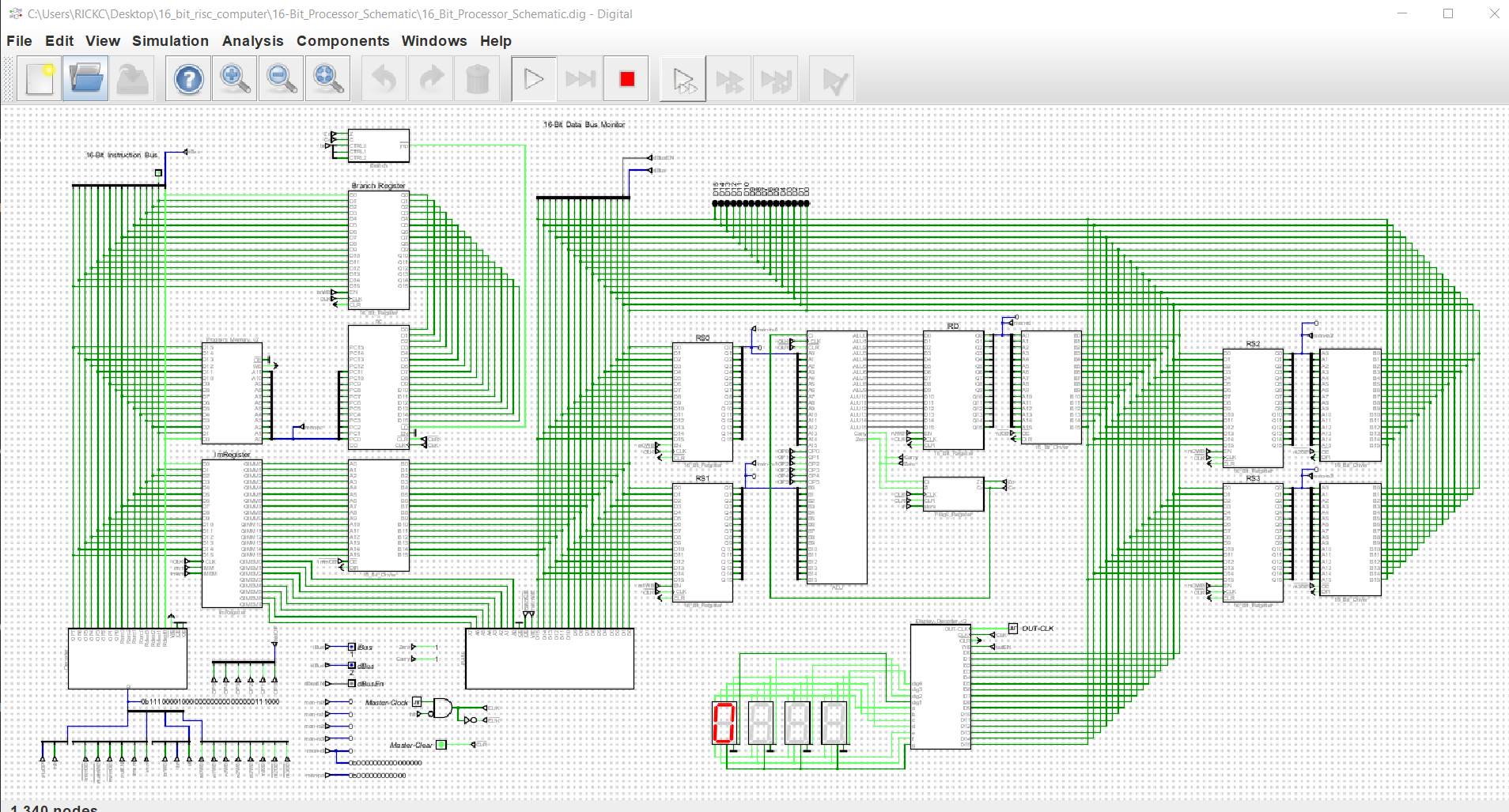 Stacks - A16-Bit Breadboard Processor : 6 Steps (with Pictures ...