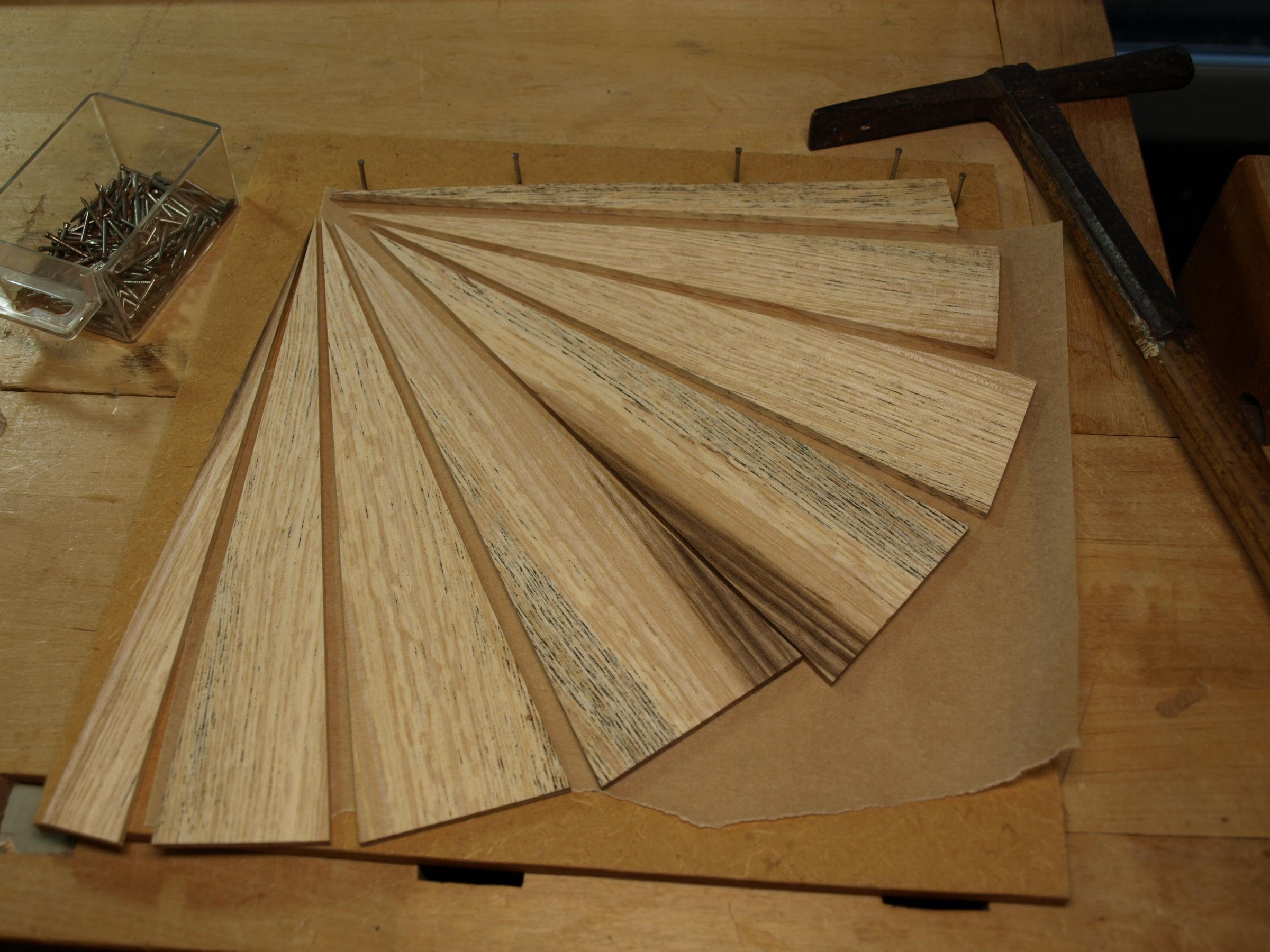 Bent Wood Quadrant Box With Fan Top : 6 Steps (with Pictures ...