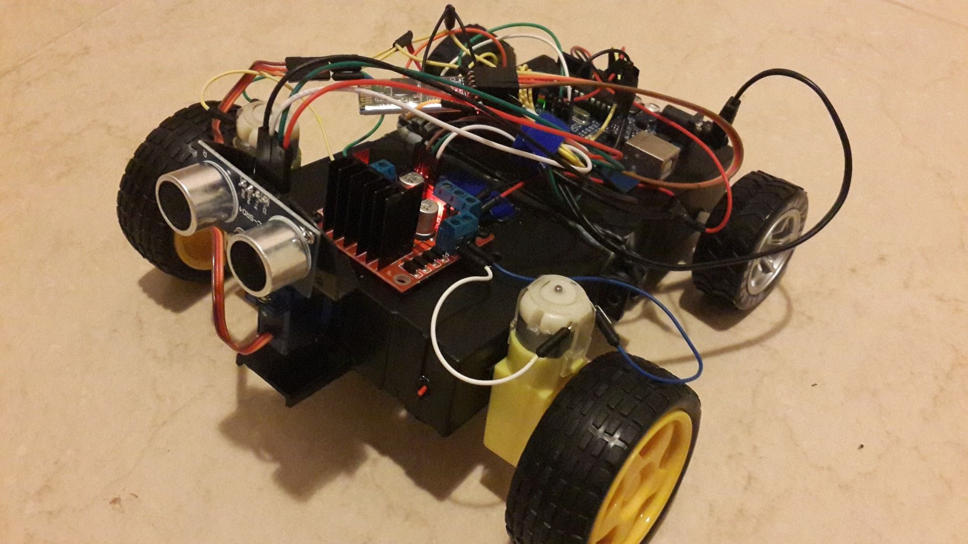ATX Home Security Robot Rover : 9 Steps - Instructables