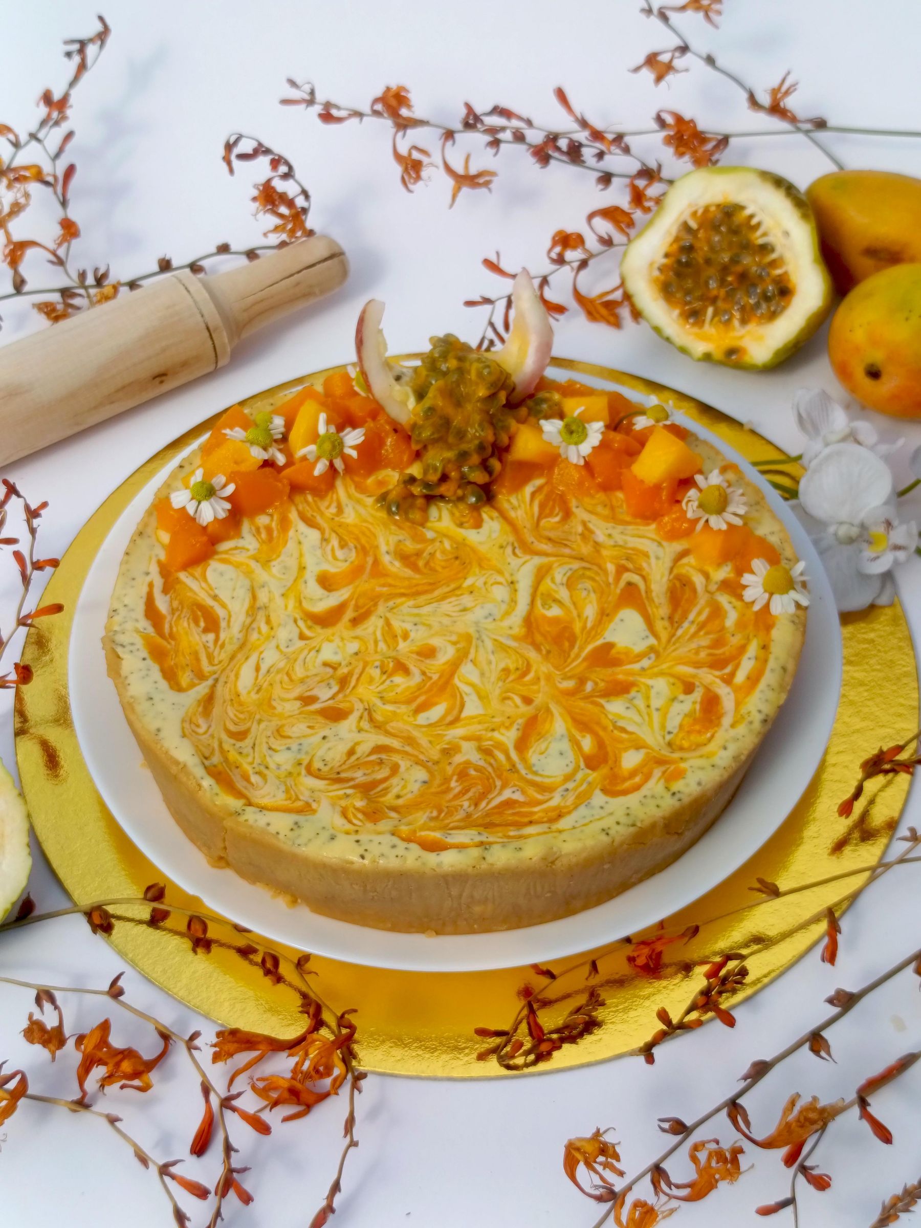Mango Pie With Passion Fruit (Maracumango Pie) : 14 Steps (with ...