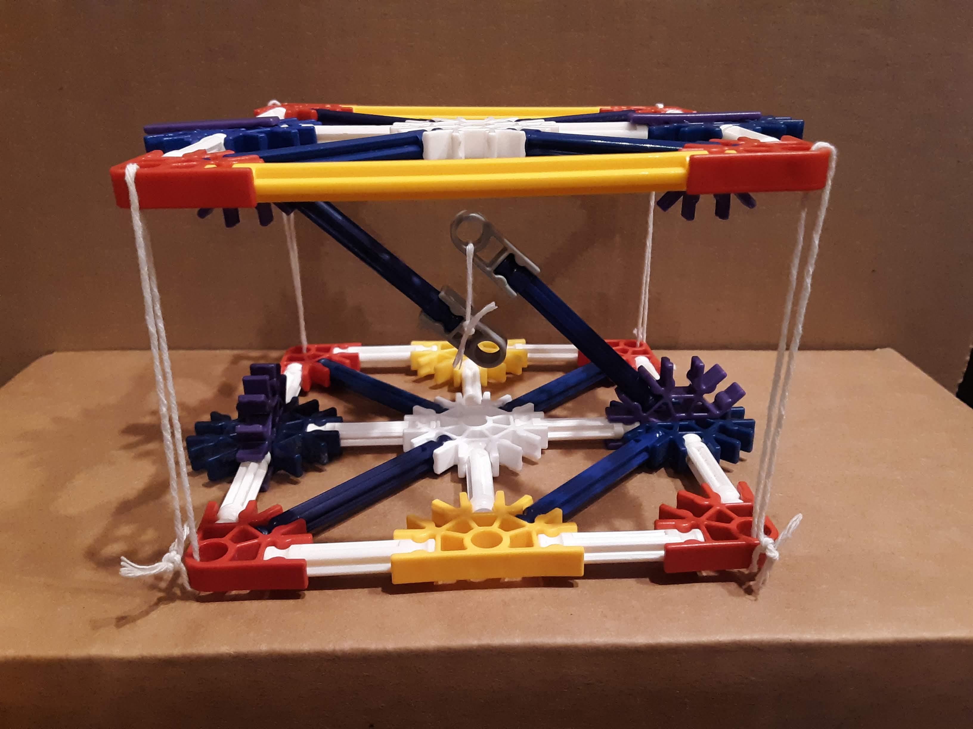 K'nex Tensegrity (floating) Platform : 5 Steps - Instructables