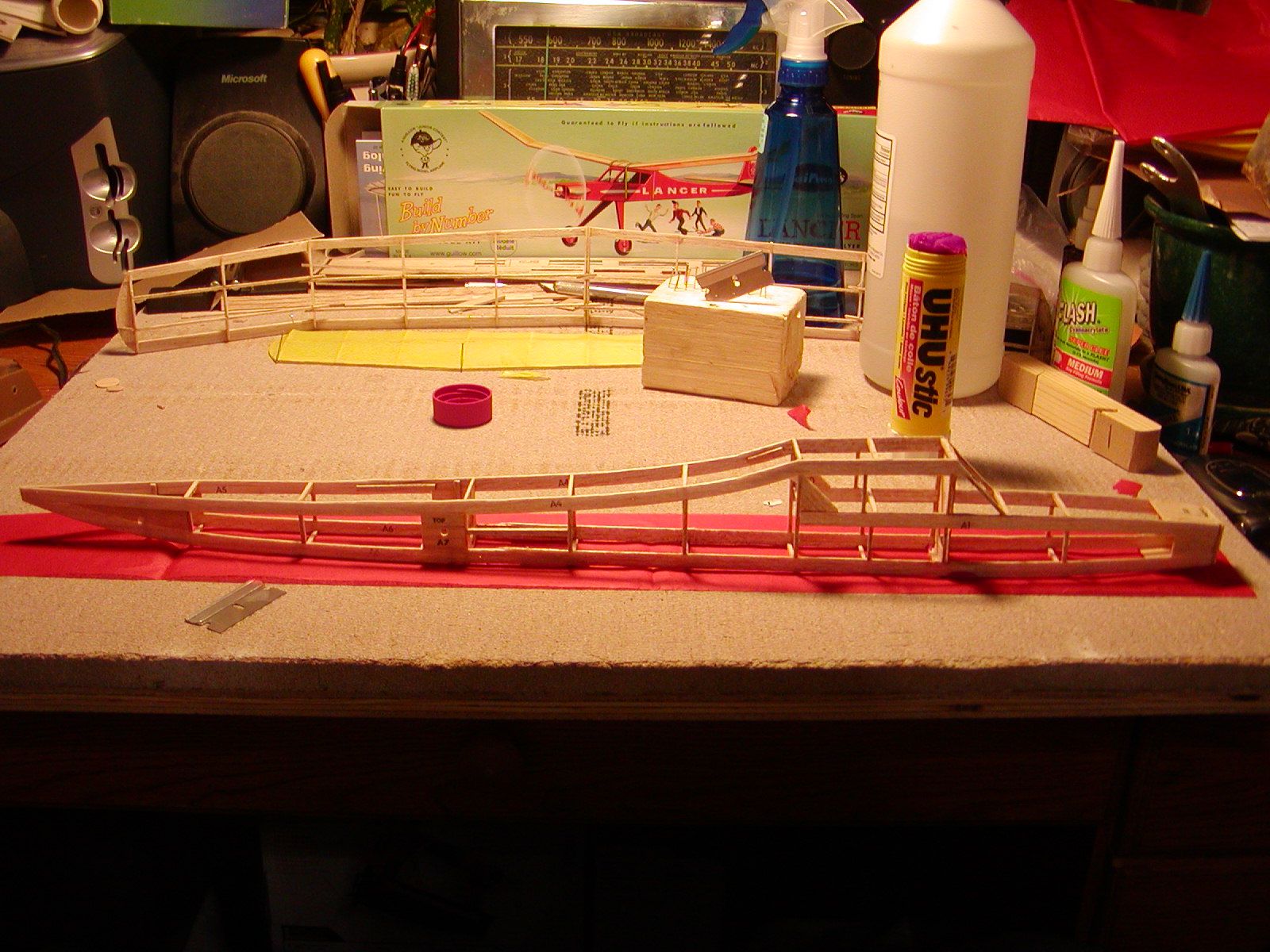 Covering a Model Airplane in Tissue : 6 Steps (with Pictures ...