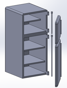 3D Printed Mini-Mini Fridge Assembly : 3 Steps - Instructables
